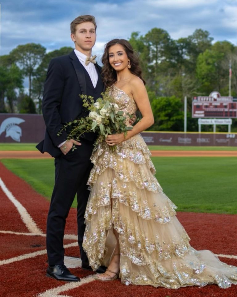 Glitter Ball Gown Tulle Layered Princess Graduation Dress Sweet Wedding ...